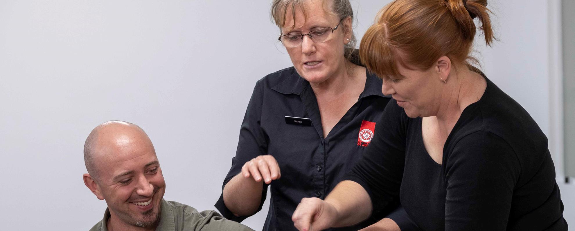 First Aid Trainers | First Aid Training & Certification | St John ...